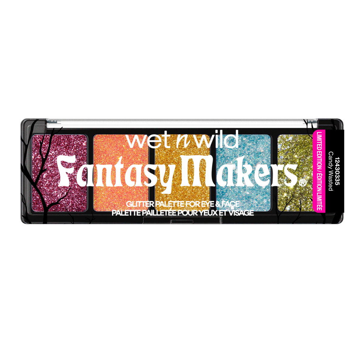 GLITTER PALETTE FOR EYE & FACE | CANDY WASTED